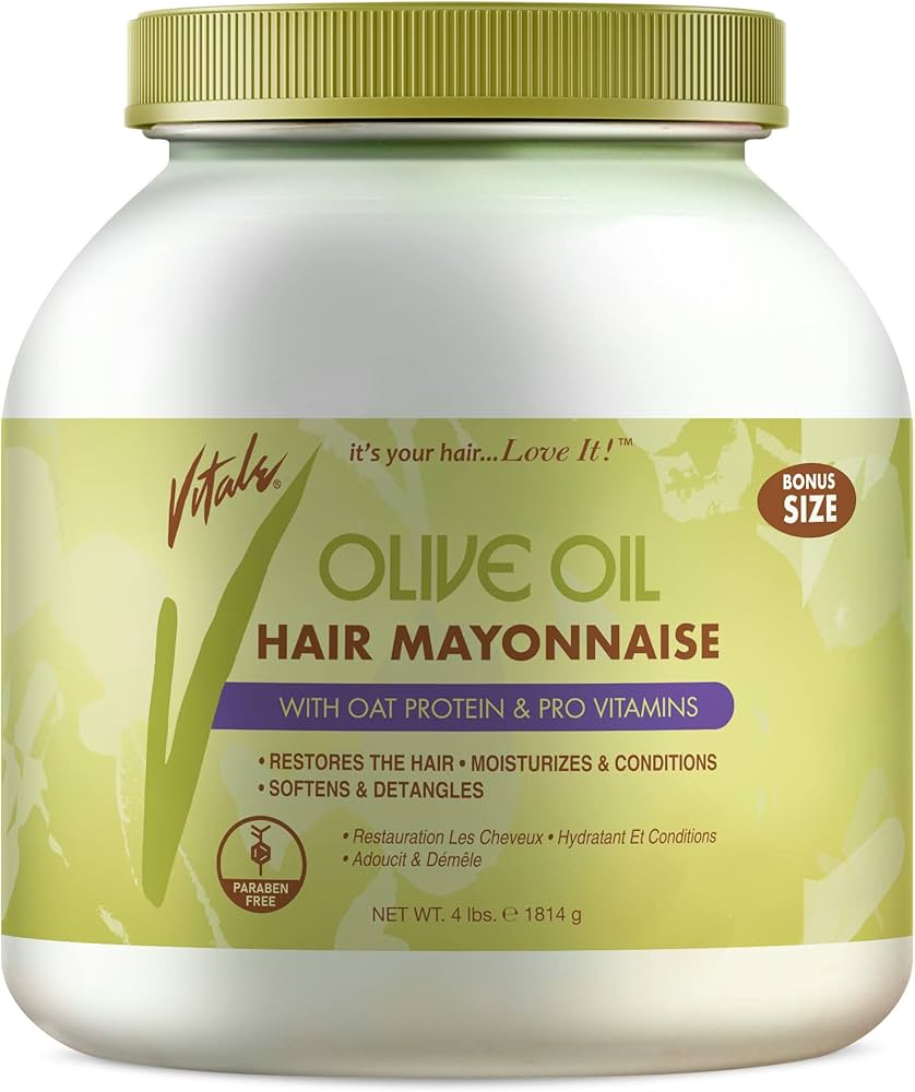 Vitale Olive Oil Hair Mayonnaise 4lbs — Beto Cosmetics