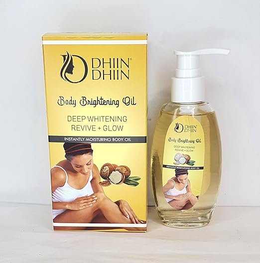 Dhin Dhin Body Brightening & Moisturizing Oil 100ml — Beto Cosmetics