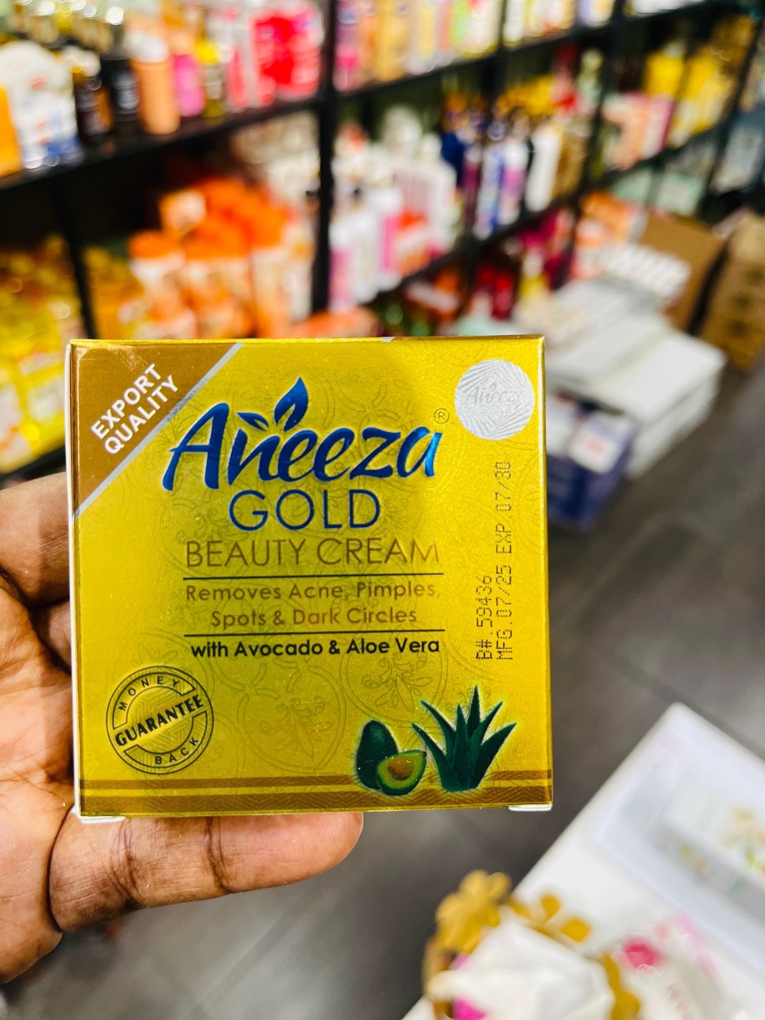 ANEEZA GOLD BEAUTY CREAM 50GM ORIGINAL — Beto Cosmetics