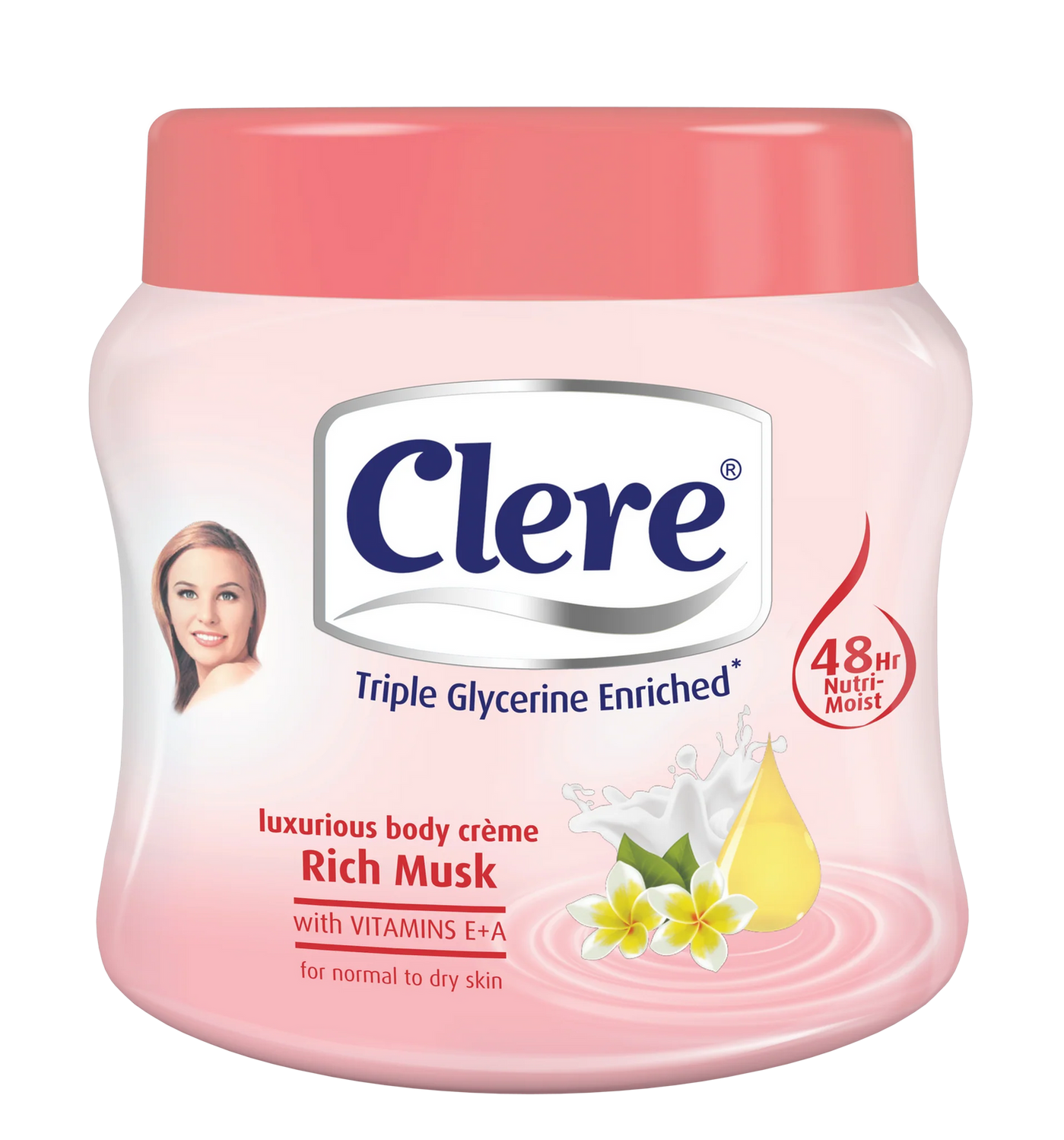 Clere Triple Glycerine Enriched Rich Musk Body Cream 500 ml — Beto ...