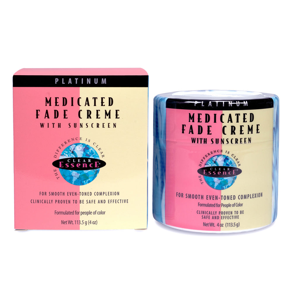Clear Essence Platinum Medicated Fade Creme With Sunscreen (4 Oz ...