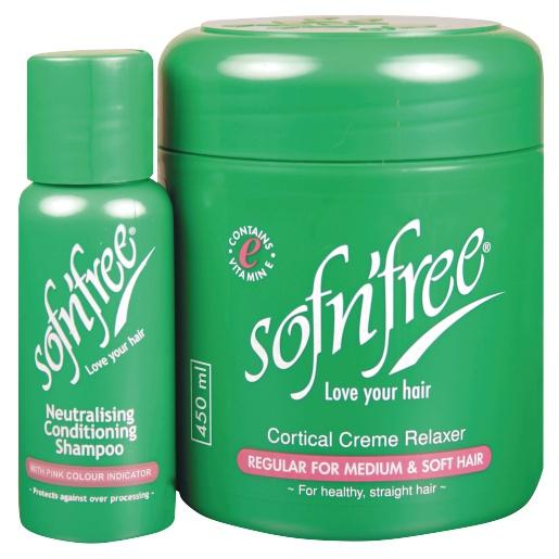 Sofn'free Cortical Cream Relaxer With Neutralising Conditioning Shampo ...